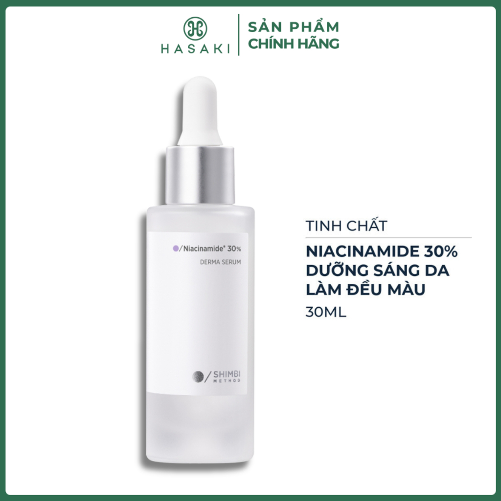 Serum Shimbi Method Dưỡng Sáng, Đều Màu 30ml Derma Serum Niacinamide 30% Hasaki Sản Phẩm Chính ...