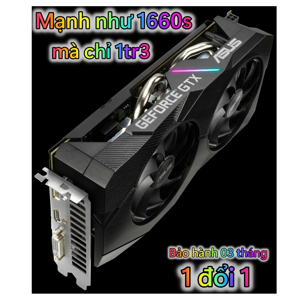 🎮 VGA - Card Màn Hình ASUS 30HX 6GB GDDR6 – Mạnh Ngang 1660S 💥 | Shopee ...