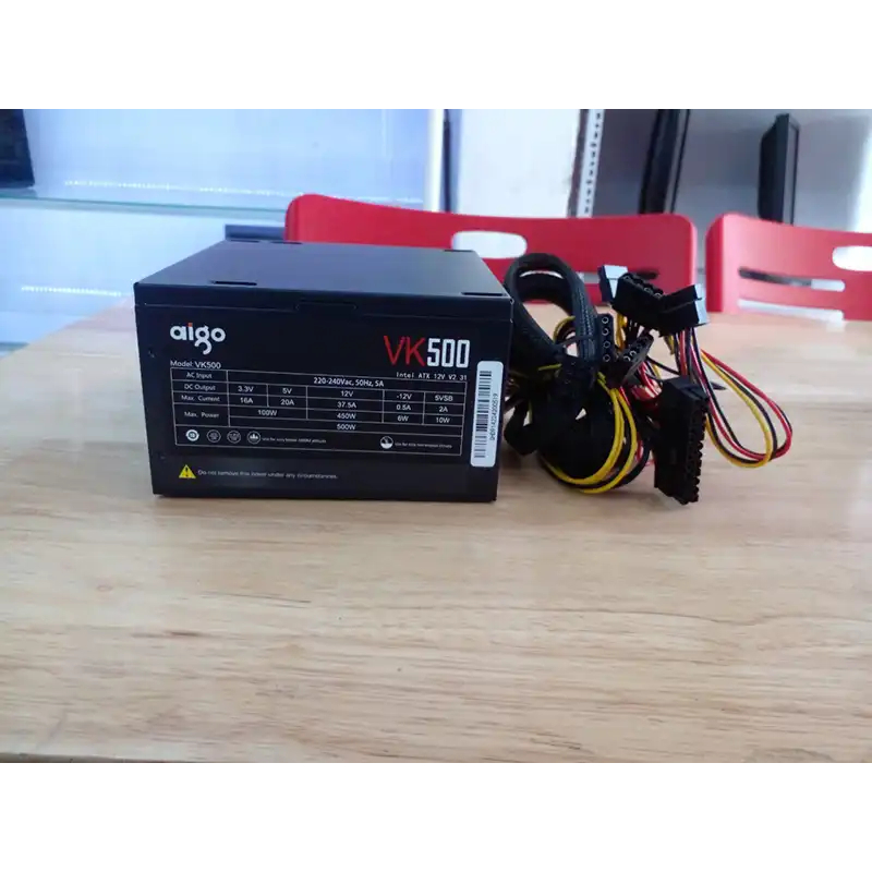 [CHÍNH HÃNG] NGUỒN MÁY TÍNH GAMING AIGO WARRIORS 500W CST | Shopee Việt Nam