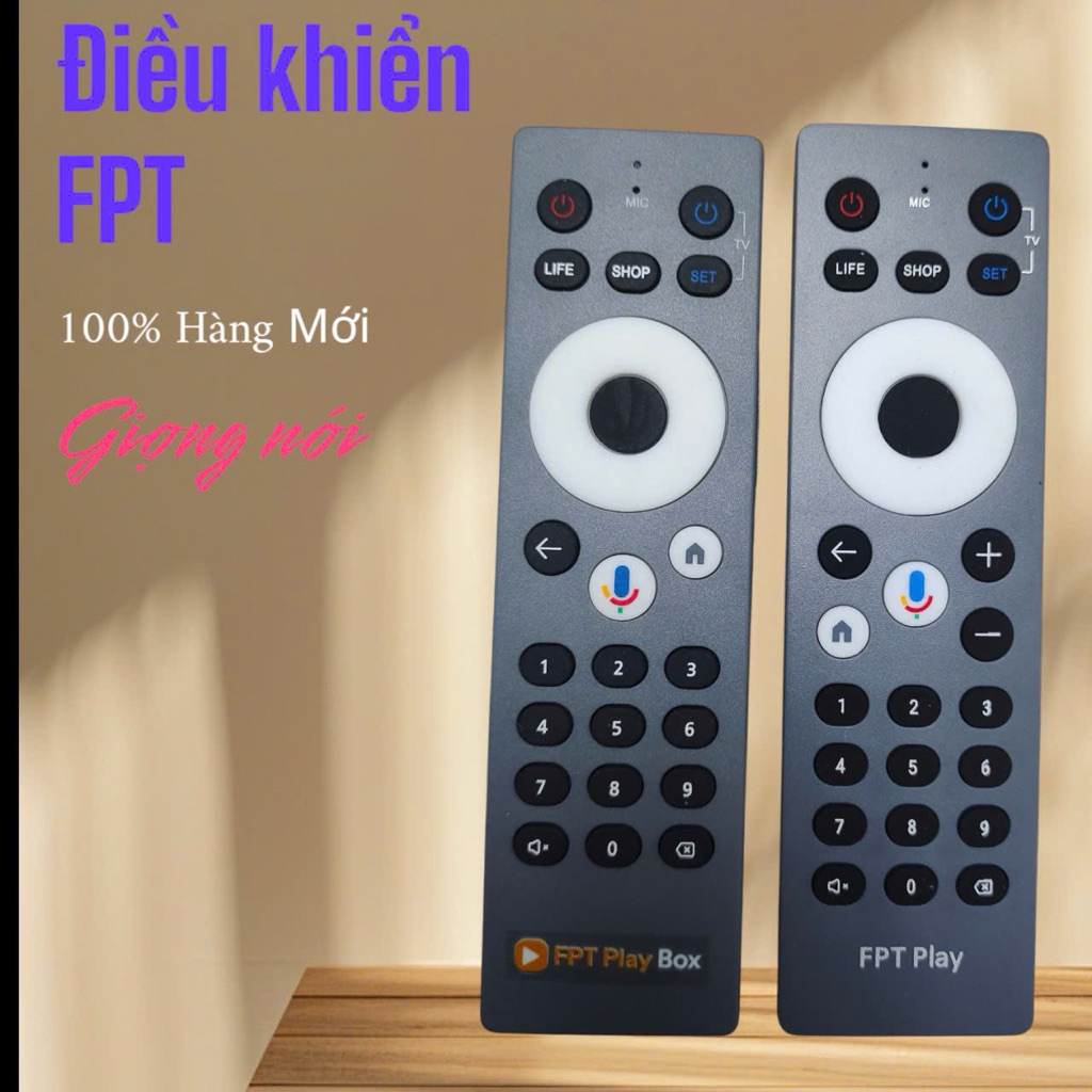 Điều Khiển Giọng Nói FPT Play BOX T650 Tương Thích Tất Cả Các Mạng FPT ...