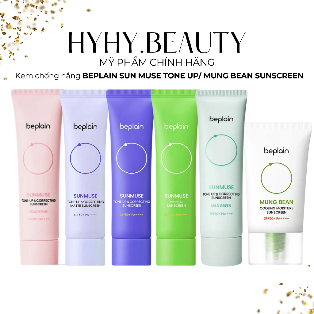 Kem chống nắng BEPLAIN SUNMUSE/ MUNG BEAN COOLING MOISTURE SUNSCREEN ...