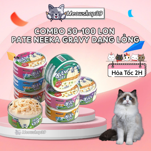 (Combo 50-100 lon) Pate Taules - Thức Ăn Cho Mèo Con Mèo Trưởng Thành ...