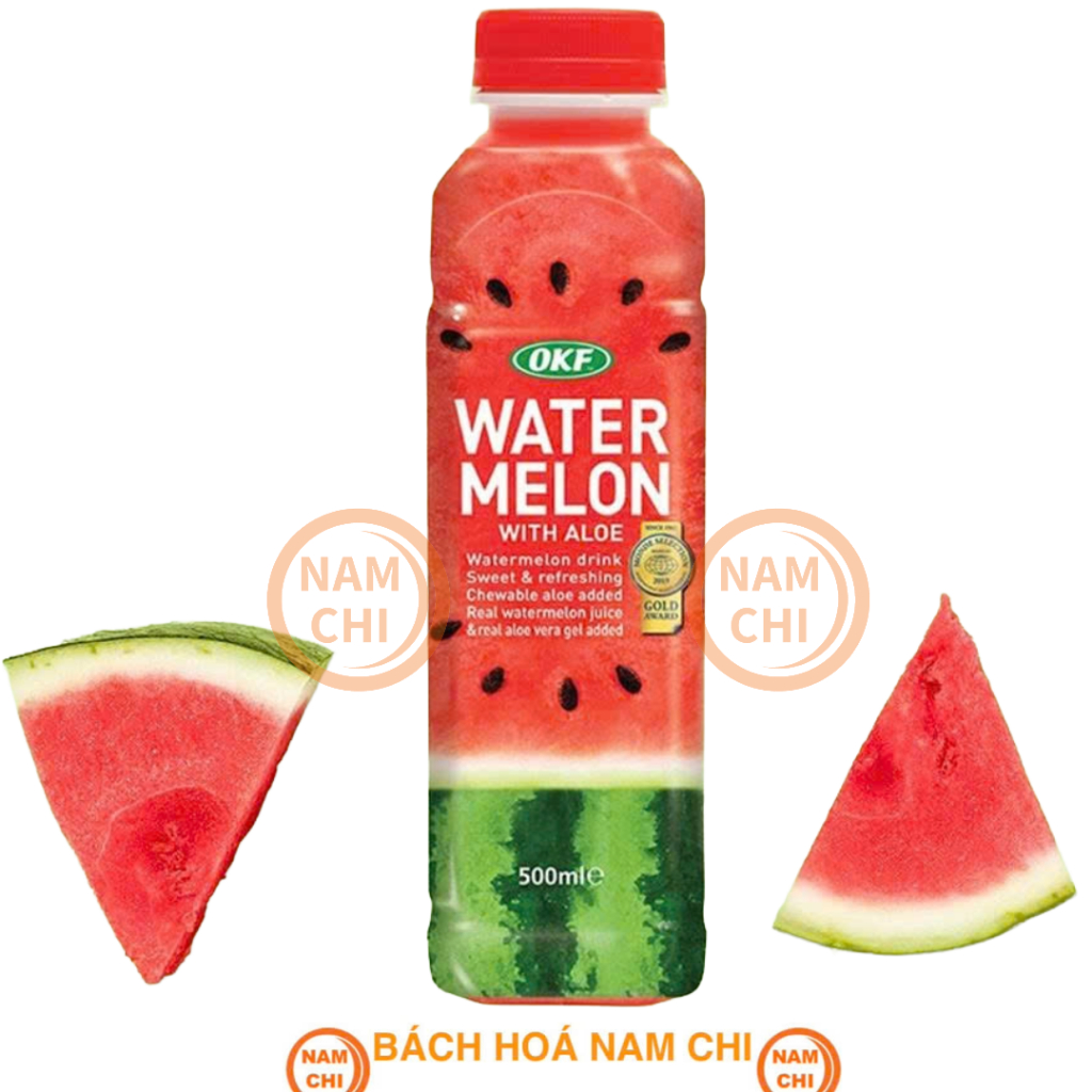 [TÁCH LẺ] Nước Ép DƯA HẤU OKF WATER MELON 500ML - Hàn Quốc | Shopee ...