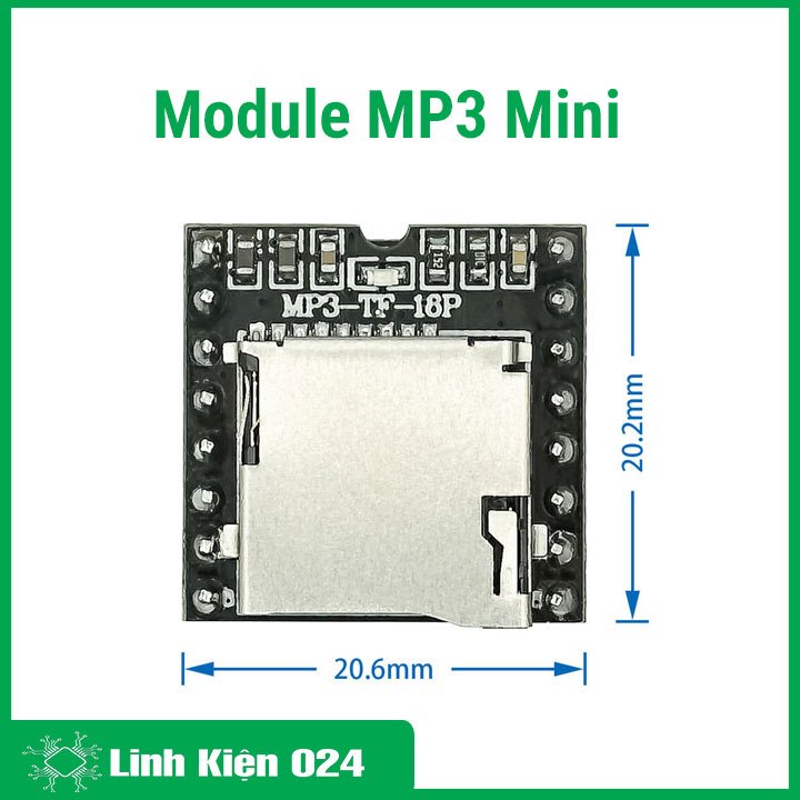 Module MP3 Mini Player FOR-ARDUINO DFPLAYER | Shopee Việt Nam