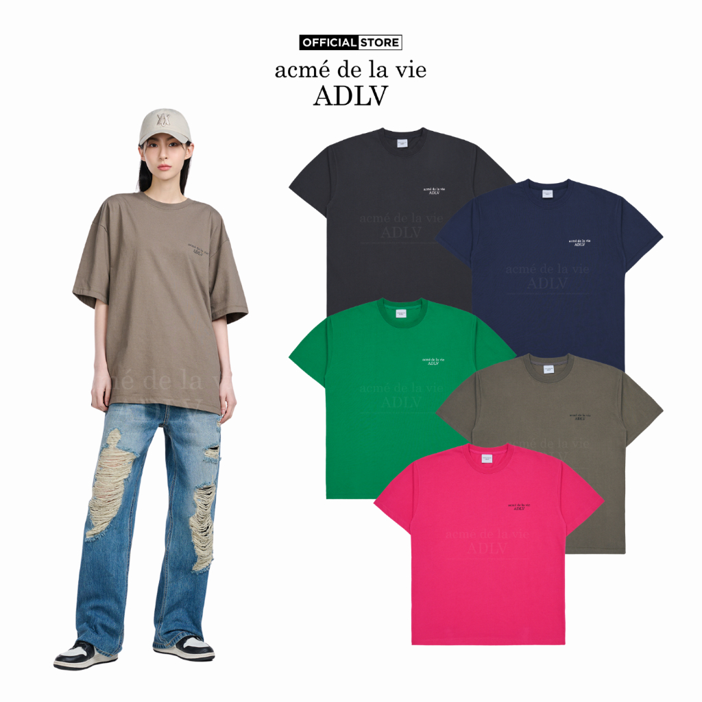 Áo thun ADLV BASIC LOGO SEASON 2 dáng oversized nhiều màu (MỚI) - Hàng ...