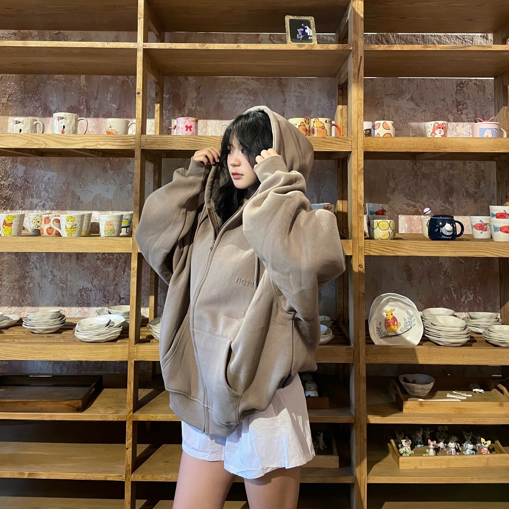 𝙏𝙤𝙢𝙢𝙮_𝙐𝙡𝙡𝙯𝙖𝙣𝙜𝟴𝟲// Áo Khoác Hoodie Zip COTTON Chữ Dập Nổi NQ30FORUM Form ...