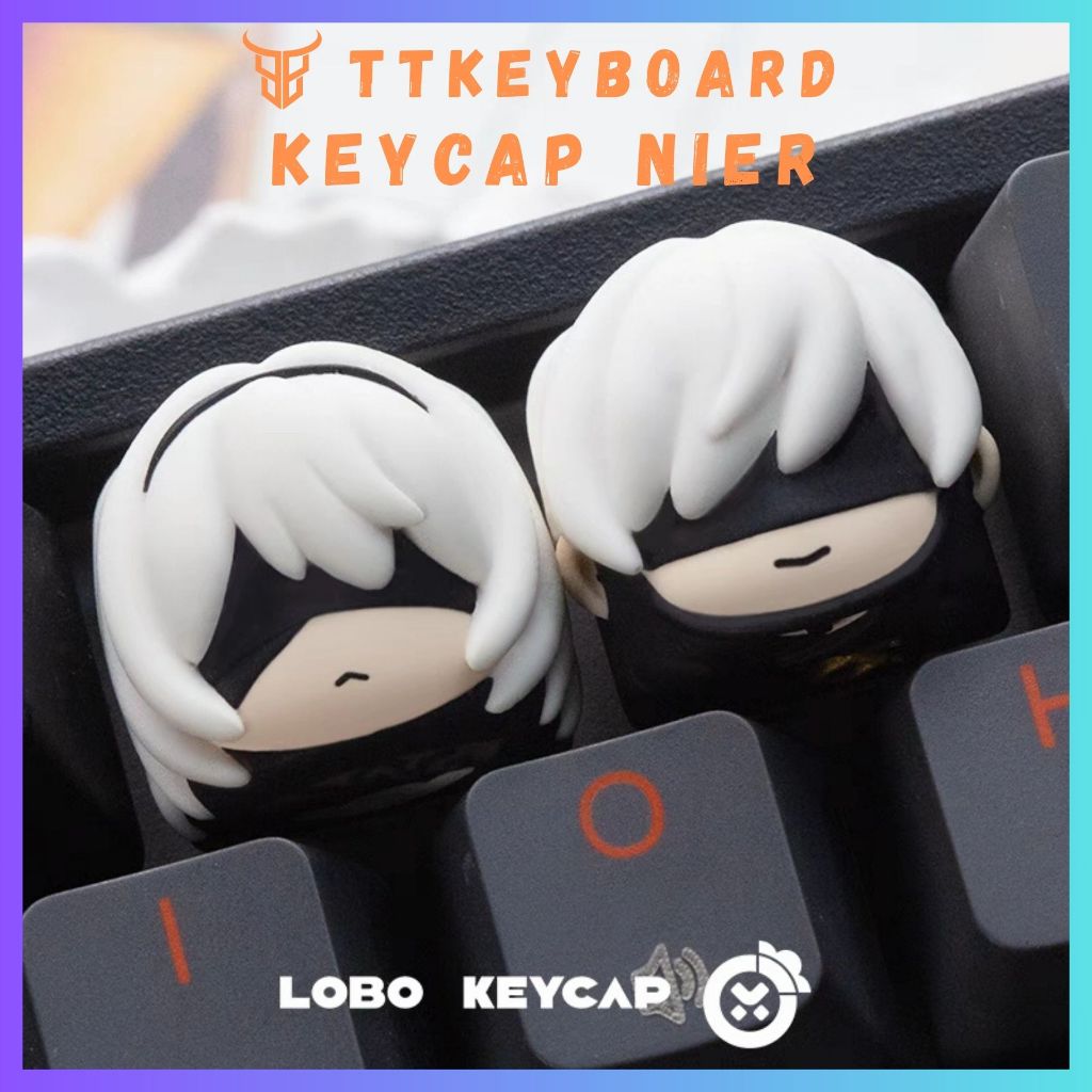 [Hỏa Tốc] Keycap Artisan Nier:Automata Keycap Custom Bàn Phím Cơ Chất ...