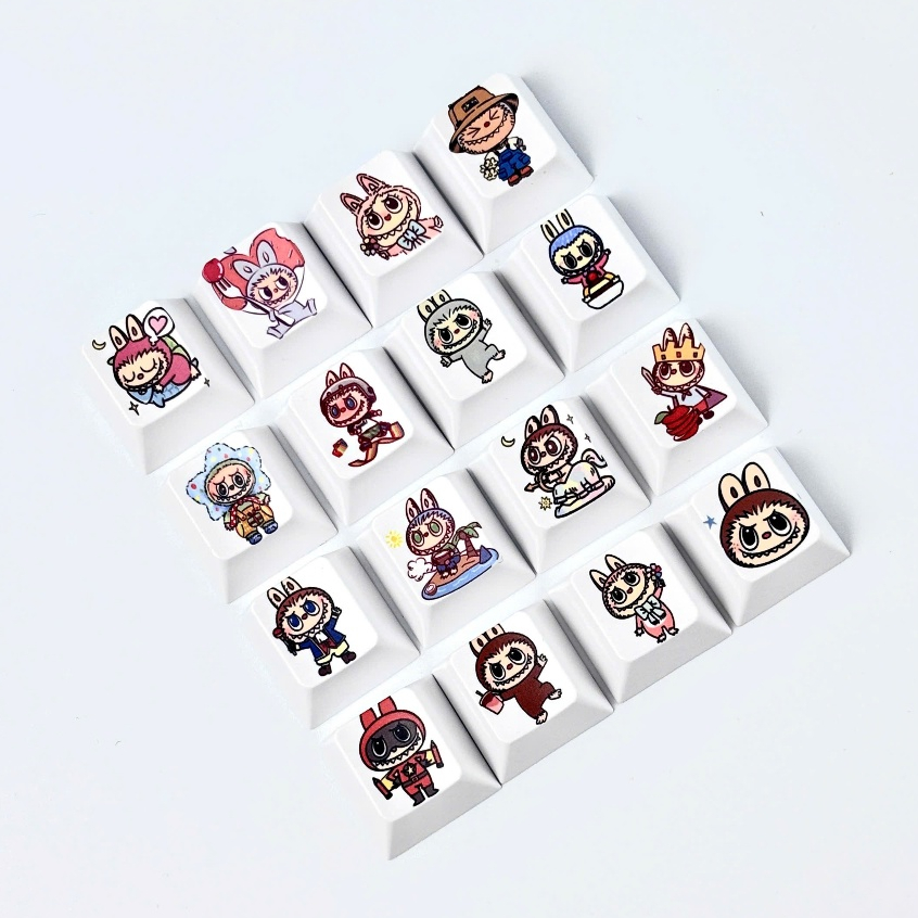 Keycap Lẻ 4 Nút Keycap LaBuBu R4 Keycap PBT Cherry Profile In Dyesub ...