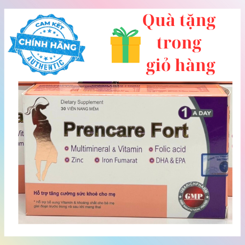 viên uống bổ cho MẸ BẦU - PRENCARE FORT | Shopee Việt Nam