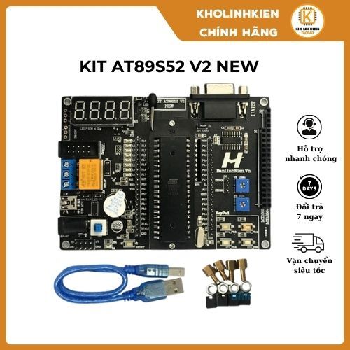 KIT Lập Trình 8051 AT89S52 Ver2 NEW Kholinhkien | Shopee Việt Nam