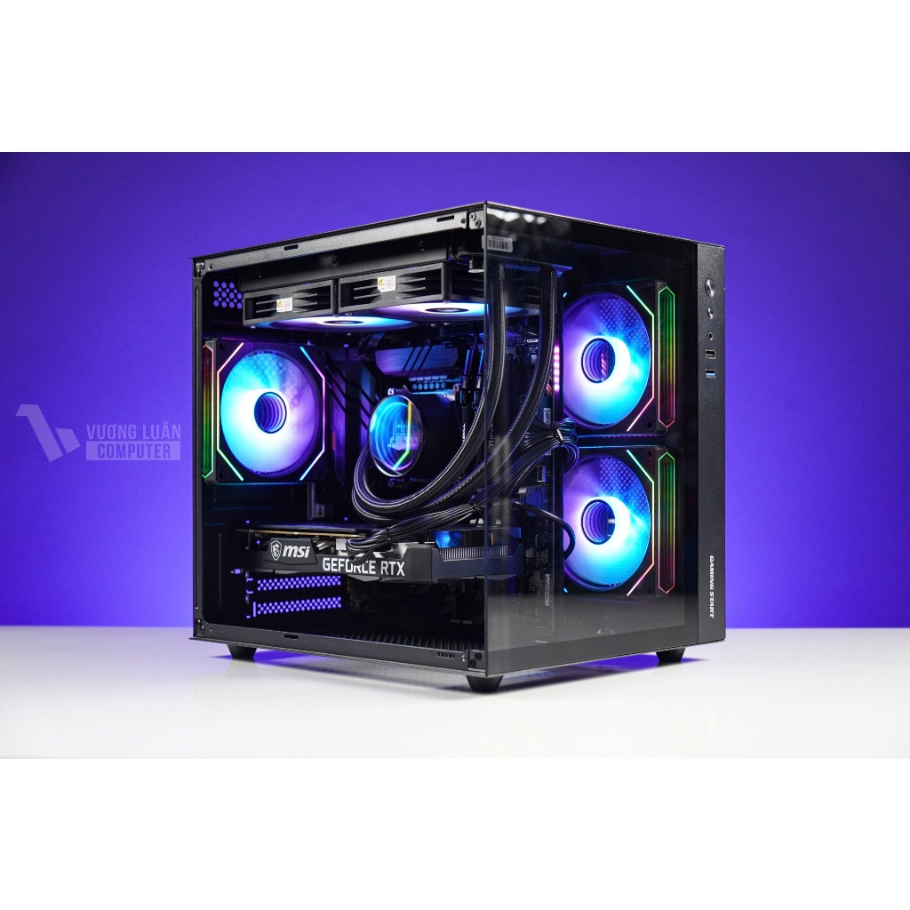 Bộ case Chơi GAME AMD AM5 Ryzen 5 7500F/ B650M/ RTX 5060/ SSD 512GB ...