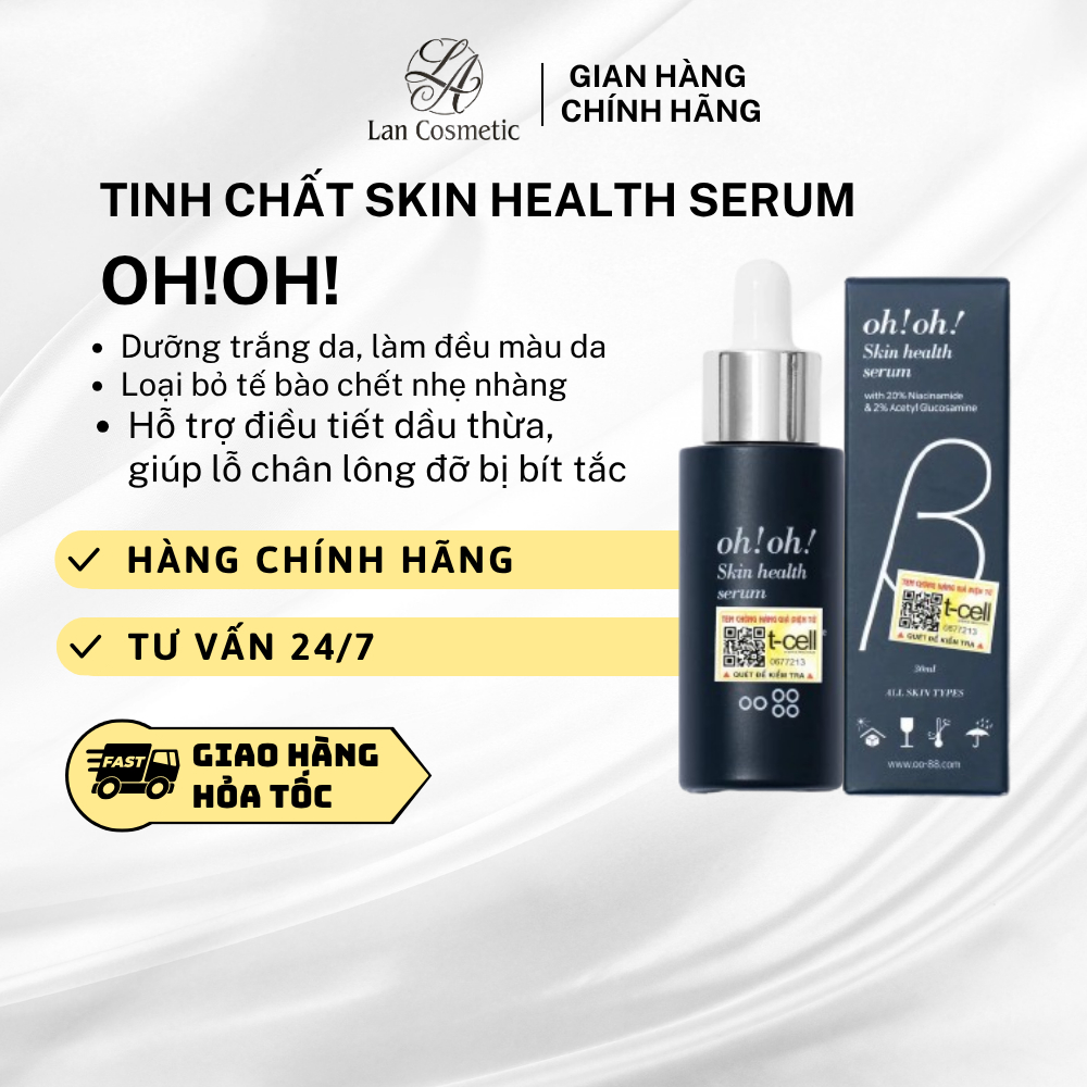 Tinh Chất Oh!Oh! Skin Health Serum 30ml - Dưỡng Sáng, Mờ Thâm, Giảm Dầu ...
