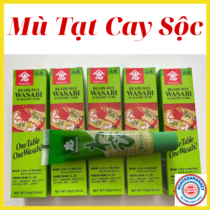 Mù tạt cay nhật bản Yamachu Wasabi Japan | Shopee Việt Nam