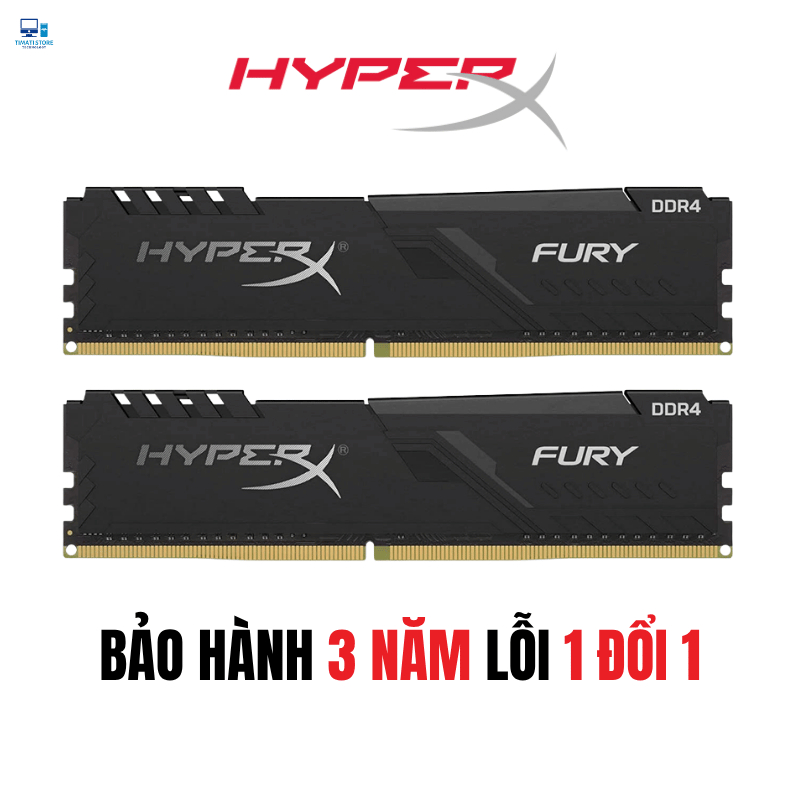Ram PC Fury 8GB 16GB bus 2400 2666 3200 MHz Hyperx PC4 DIMM - Bảo hành ...