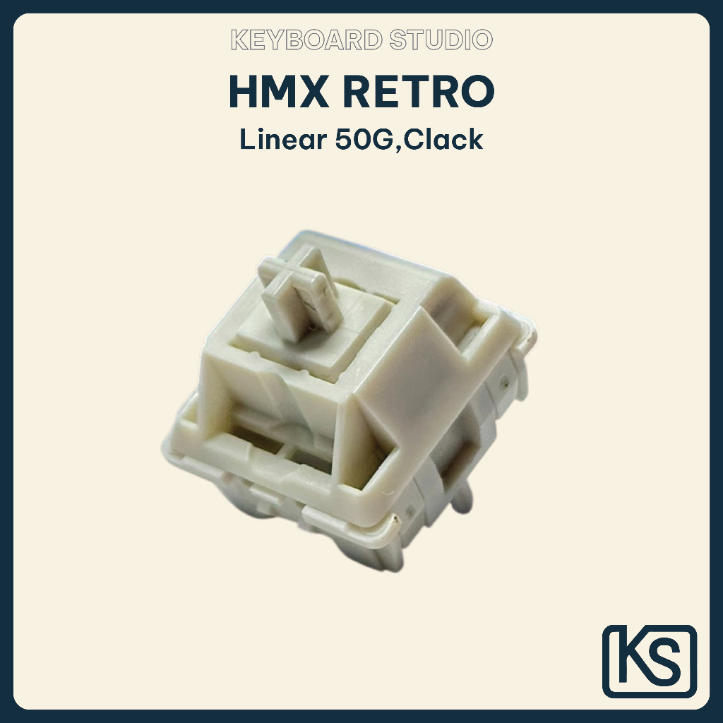 Switch HMX Retro 5 PIN Linear 50G | Switch HMX Retro | Keyboard Studio | Shopee Việt Nam