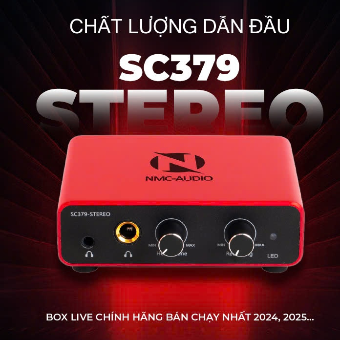 Box Livestream Stereo NMC SC379 (V2) - PK Đàm Thoại 2 Chiều Vừa Hát ...