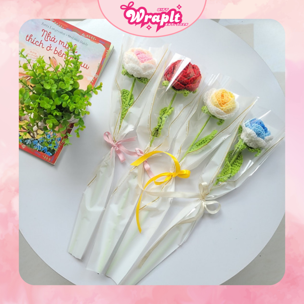 [Wraplt- Quà Tặng] Bông hoa len handmade | Shopee Việt Nam