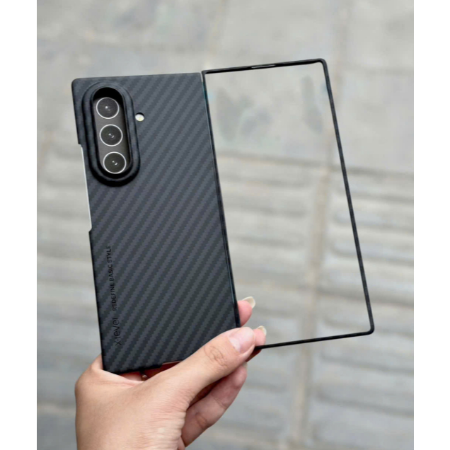 Ốp Lưng hãng X-level Sợi Carbon Siêu mỏng Cho Samsung Z Fold 7 bảo vệ ...