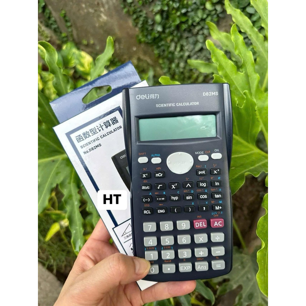 MÁY TÍNH CẦM TAY D82MS HÃNG DELI SIÊU XỊN | Shopee Việt Nam