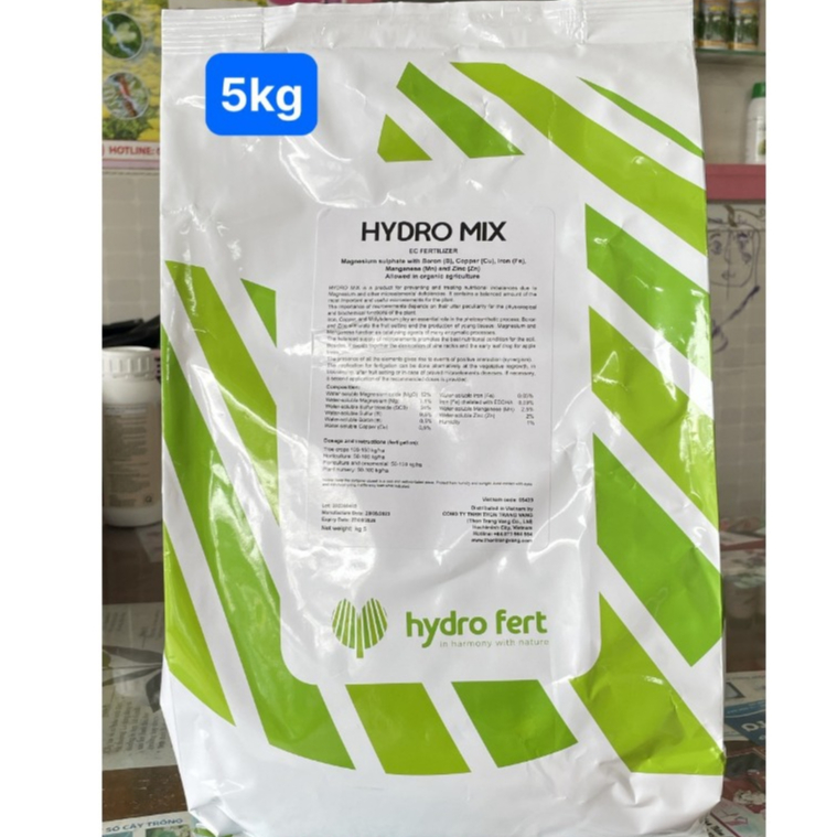 PHÂN BÓN TRUNG - VI LƯỢNG - HYDROMIX, NHẬP KHẨU ITALY, TÚI 5KG | Shopee Việt Nam