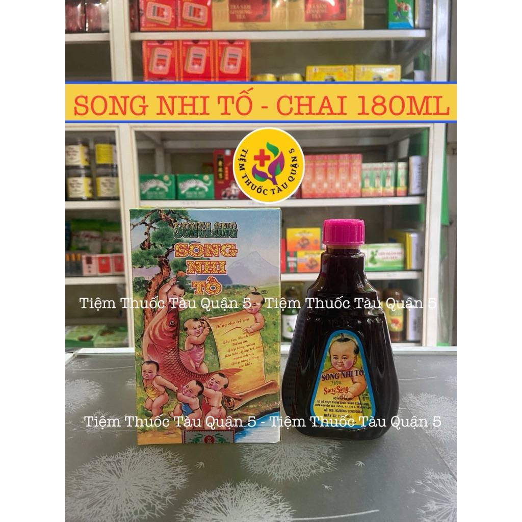 Song nhi tố (Long Nhi Tố) thuốc bổ trẻ em, chai 180ml | Shopee Việt Nam