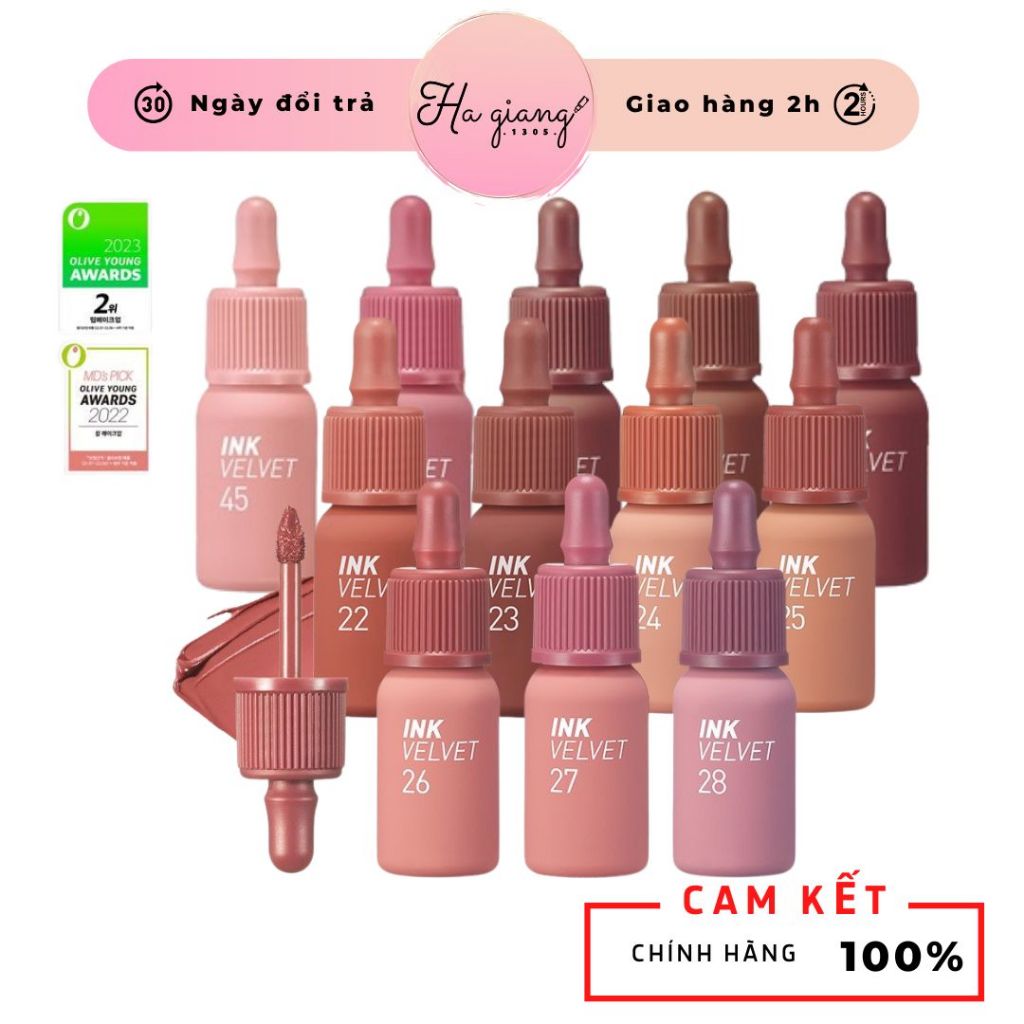 Son Kem Lì INK VELVET PERIPERA - AIRY INK, Son Kem Peripera Ink Velvet ...