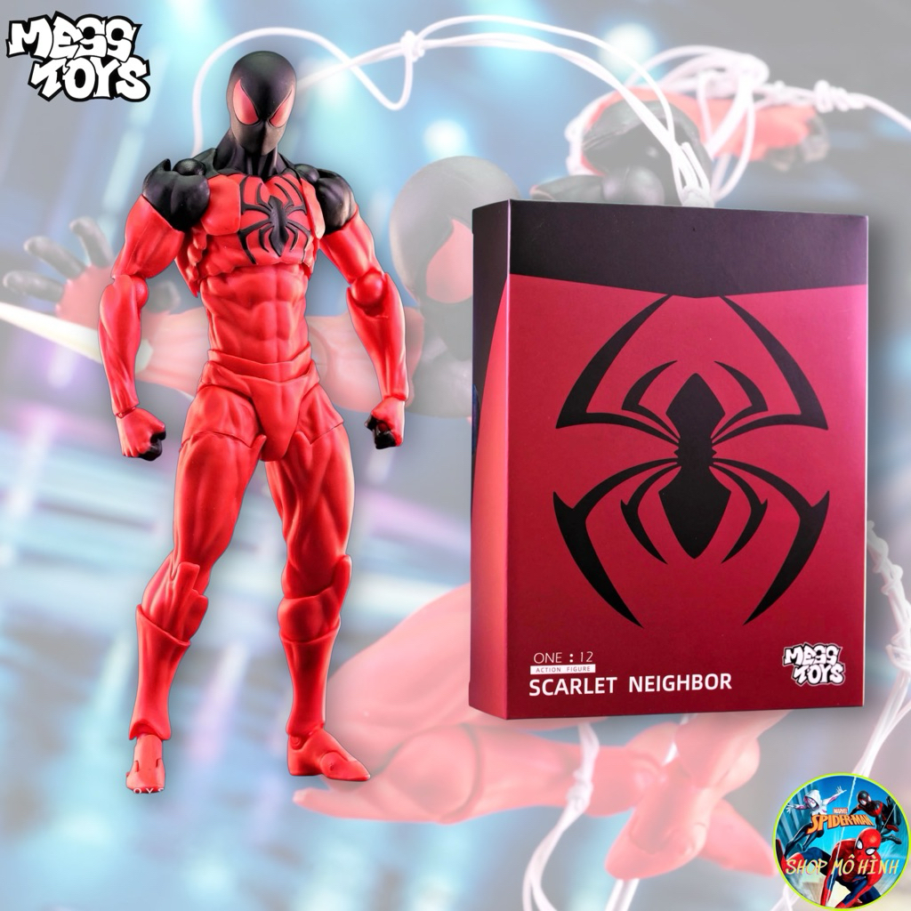 [HÀNG SẴN-HOẢ TỐC] Mô Hình Mess Toys Scarlet Spider Man Kaine Revoltech ...