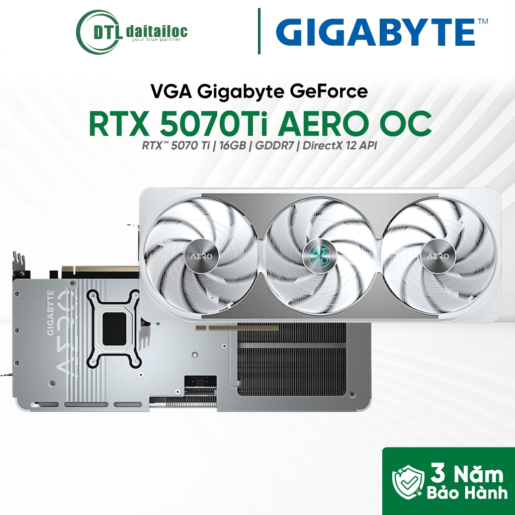 Card màn hình VGA \GIGABYTE GeForce RTX 5070Ti 16G | Chính Hãng | Bảo ...