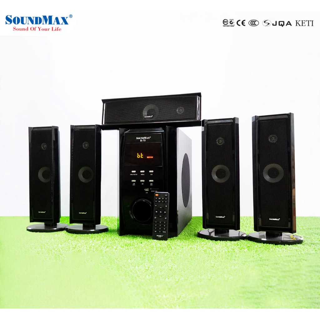 Loa SoundMax bluetooth B70 - 5.1 công nghệ Châu Âu - Chính hãng - Bảo hành 12 tháng | Shopee ...