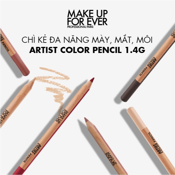 MỚI - Chì kẻ đa năng cho mày, mắt, môi Artist Color Pencil 1.4G - MAKE ...