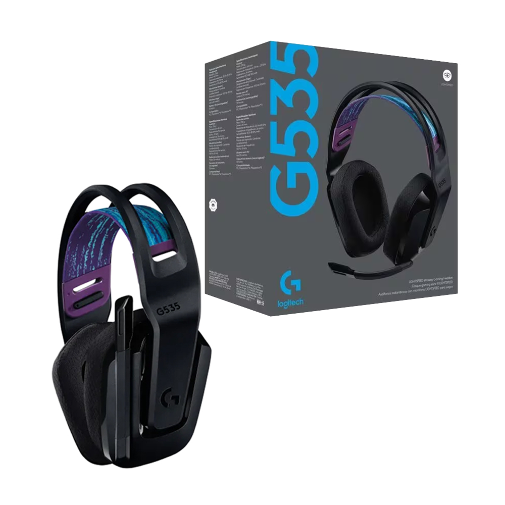Tai nghe game không dây Lightspeed Logitech G535 - Nhẹ, âm thanh nổi ...