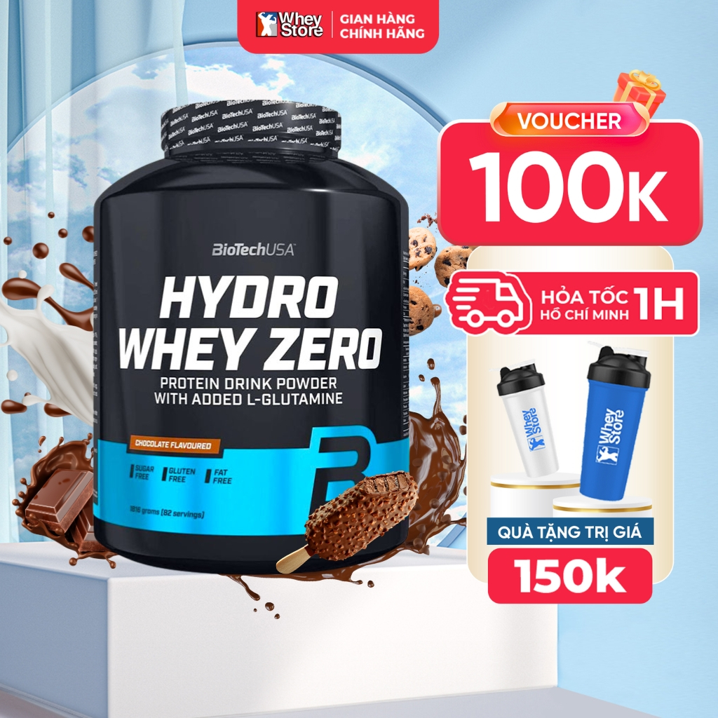 Sữa Tăng Cơ Giảm Mỡ Hydro Whey Zero 4lbs, Whey Protein Hydrolyzed ...
