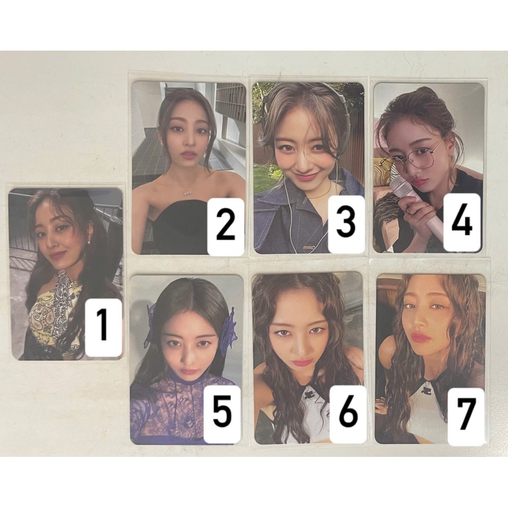 [OFFICIAL]Twice JIHYO-Card ảnh thẻ bo góc Jihyo Zone solo chính hãng ...