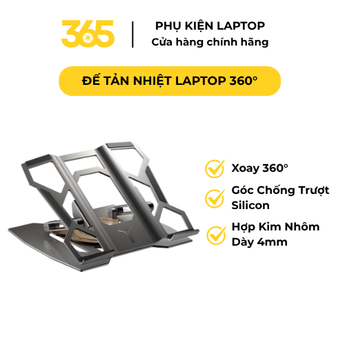[365] Đế Tản Nhiệt Lenovo Legion Z7 Snow Blade Rotating Stand–Giá đỡ ...