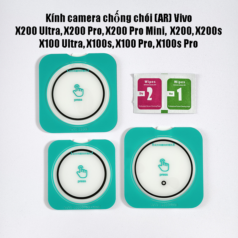 Dán kính cường lực camera Vivo X200 Pro, X200 Ultra, X200 Pro Mini, X100 Ultra, X100 Pro, X100S ...