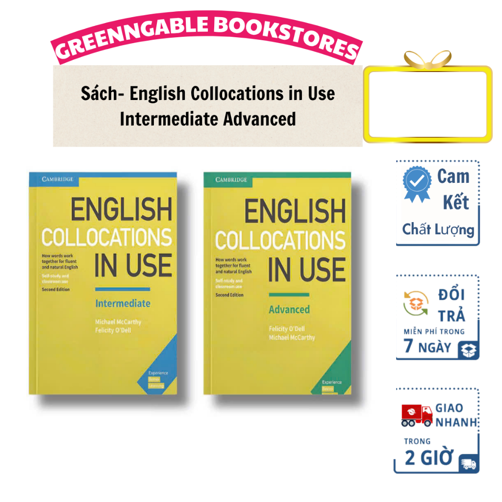 Sách-English Collocations in Use Intermediate -Advanced- in màu -có đáp ...
