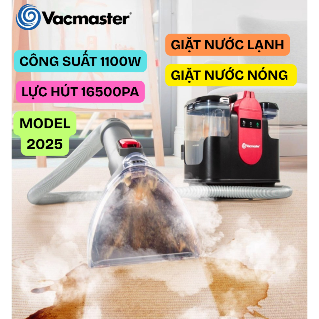 MÁY GIẶT THẢM BISSELL SPOT CLEAN PRO 1558Z VÀ VACMASTER 1100W,BẢO HÀNH ...
