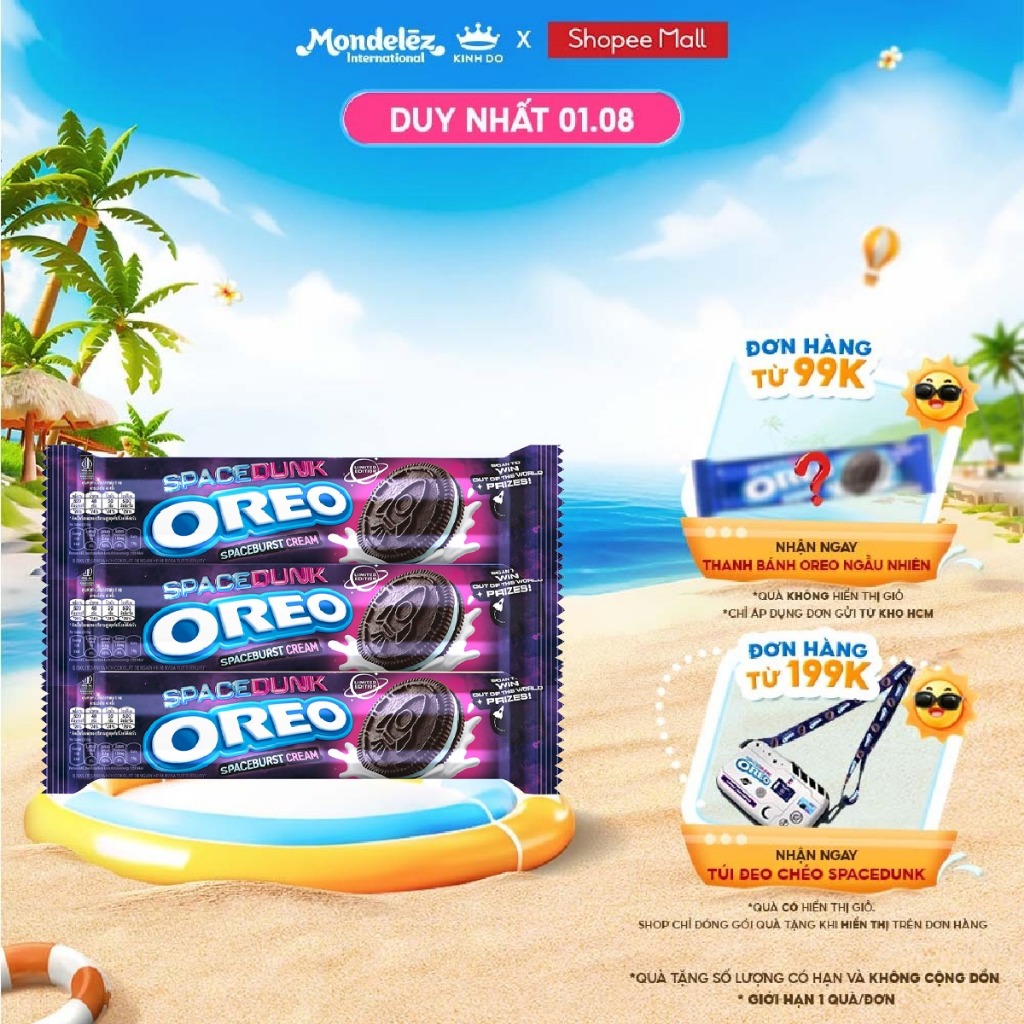 [LIVESTREAM] Bánh Quy OREO Vị Dâu/Vani/Chocolate/Spaceburst Cream ...