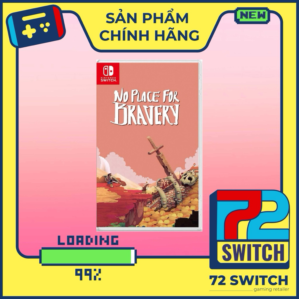 Băng Game No Place for Bravery Nintendo Switch | Shopee Việt Nam