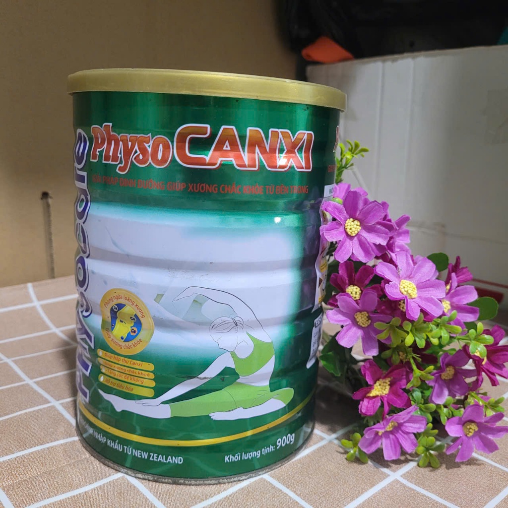 Sữa cho người già Physocare Physo Canxi lon 900g cần bổ sung canxi ...