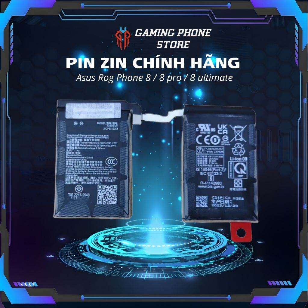 Pin zin chính hãng Asus Rog Phone 8 / 8 pro / 8 ultimate ( chính hãng ...