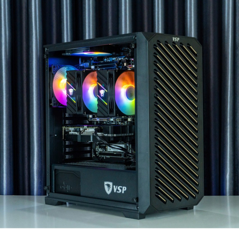PC GIẢ LẬP DUAL XEON X99 2 CPU 2676v3 (24 nhân 48 luồng) VGA 8GB Ram ...