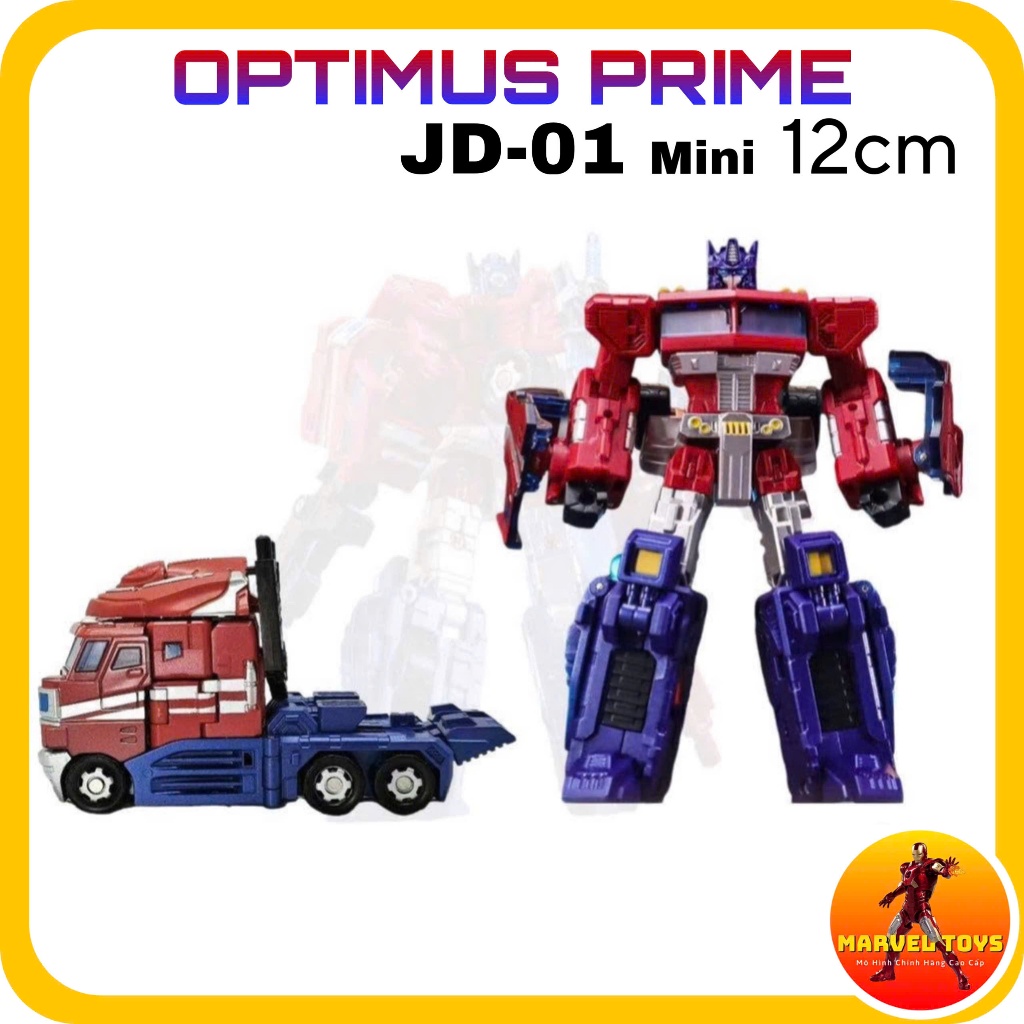 Mô Hình Optimus Prime Mini 12cm JD01 Chất Lượng Transformers Robot Biến ...