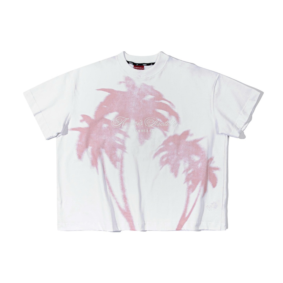 Áo Thun In Lụa Chữ Thêu Boxy Unisex AMORIS " COCO VIBE " | Shopee Việt Nam