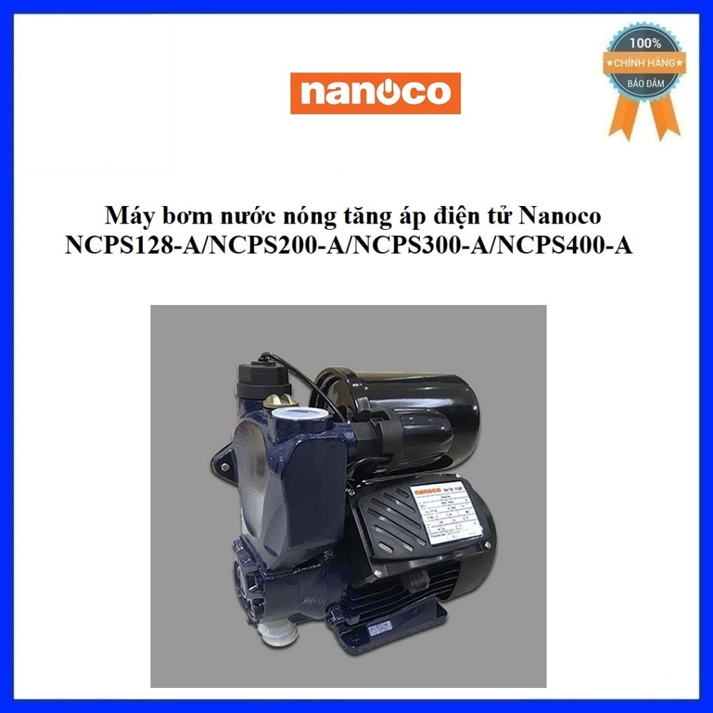 Máy bơm nước nóng tăng áp điện tử 128W Nanoco NCPS128-A | Shopee Việt Nam