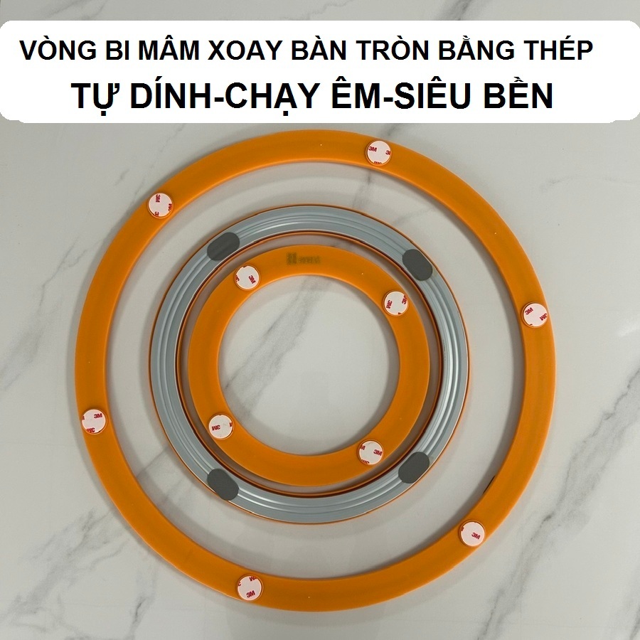 Mâm xoay bàn ăn bằng thép cán nguội, mâm xoay bàn tròn, đế xoay bàn ăn, vòng bi mâm xoay ...