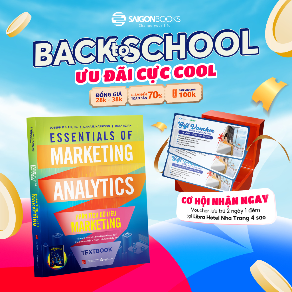 Sách - Textbook Phân Tích Dữ Liệu Marketing - Essentials of Marketing Analytics | Shopee Việt Nam