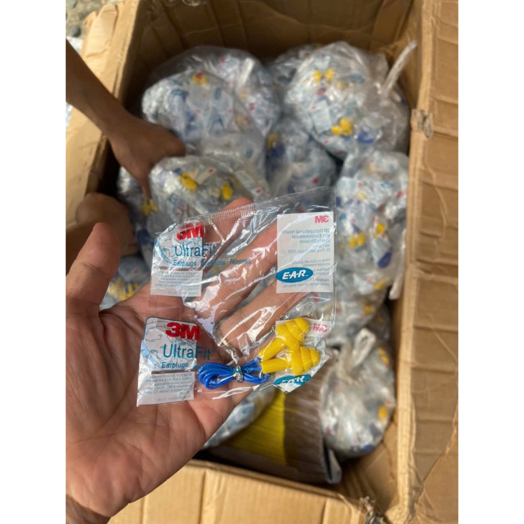 ( HỎA TỐC- SÀI GÒN ) Nút tai chống ồn 3M UltraFit 340 - 4004 - Tai nghe ...