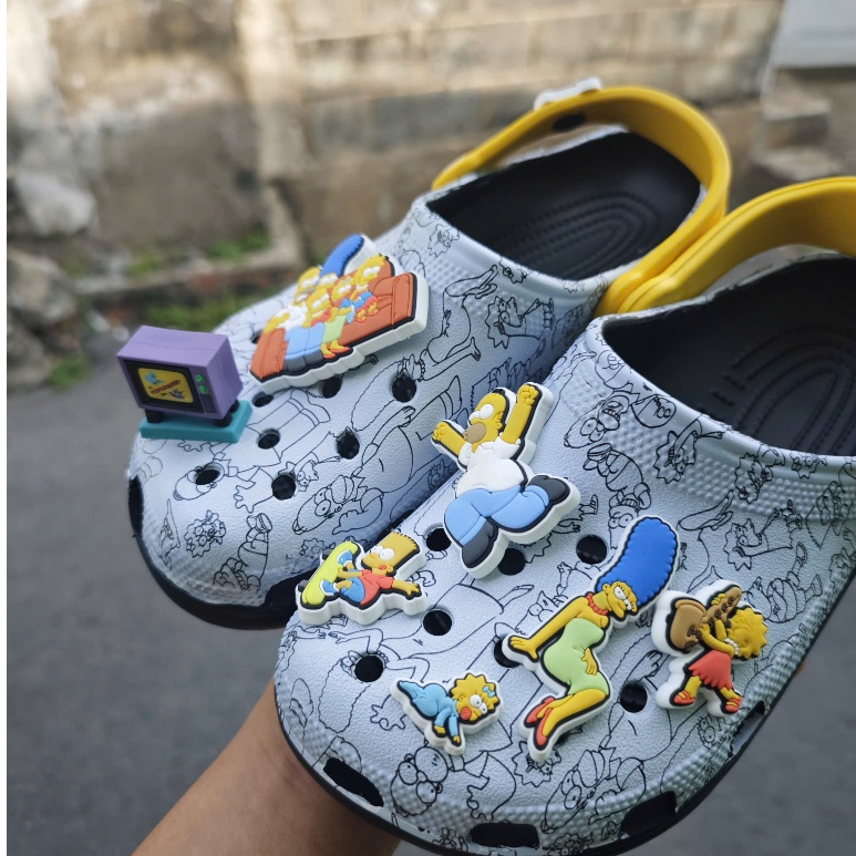 Dép sục cross Simpson, dép đi biển gia đình simpson full size 36-45 ...