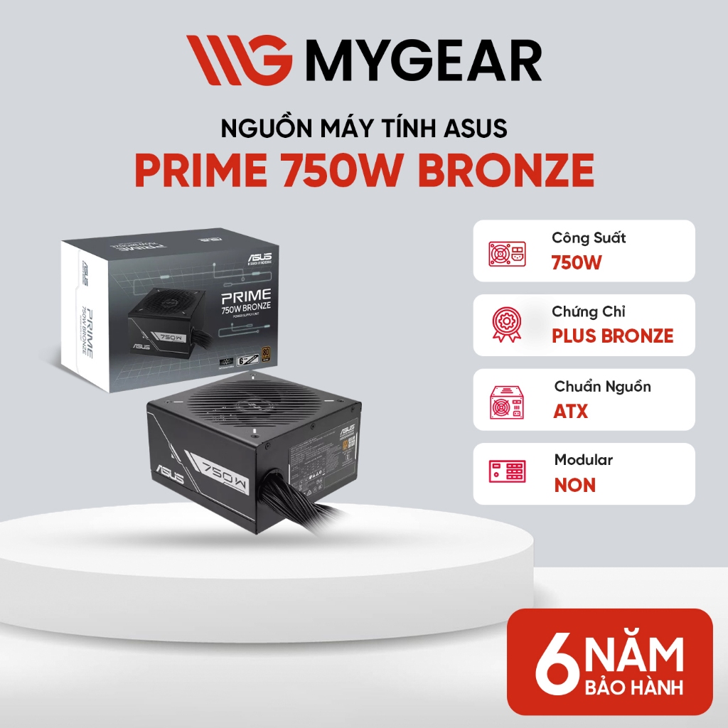 Nguồn Máy Tính Asus PRIME / TUF GAMING 650B 750B Bronze Chính Hãng | Shopee Việt Nam